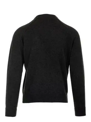 FILIPPO DE LAURENTIIS Raglan-sleeve Sweater - Grey