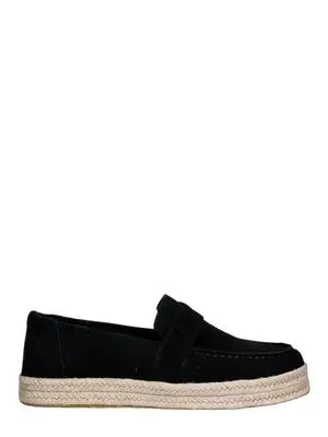 Toms Blakely Platform Espadrilles - Black