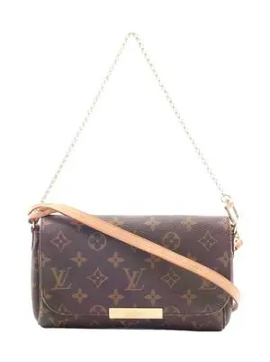 LOUIS VUITTON Monogram Favorite Pm Satchel - Brown