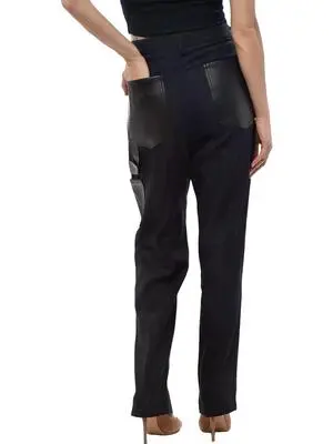 STELLA MCCARTNEY Gavin Eco-Leather Patch Trousers