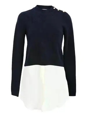 SANDRO SANDRO Salima Layered-Effect Sweater