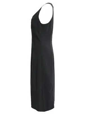 Giorgio Armani V-neck Sleeveless Dress - Black
