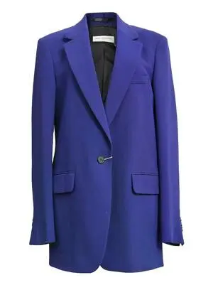 Dries Van Noten Single-breasted Blazer - Blue