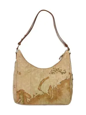ALVIERO MARTINI 1° CLASSE Geo Classic Shoulder Bag - Neutrals