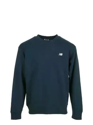 NEW BALANCE Logo-embroidered Sweatshirt - Blue