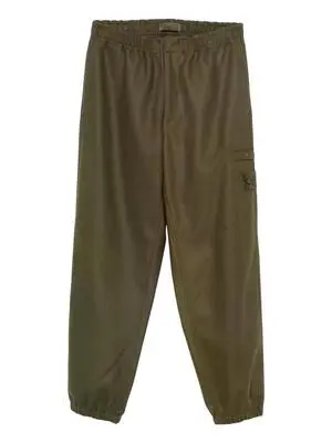 Stone Island Logo-patch Track Pants - Green