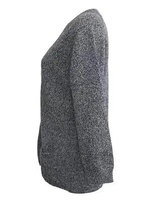 Hermès Knitted Buttoned Cardigan - Grey