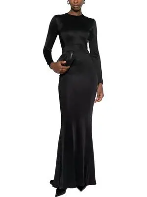 Co Cut-out Backless Maxi Dress - Black