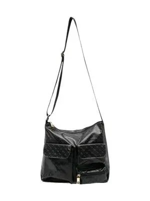 GHERARDINI Monogram Shoulder Bag - Black