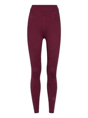 Stella McCartney Adidas X Training Full-length Leggings - Maroon