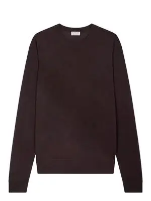 FURSAC Fine-knit Sweater - Brown