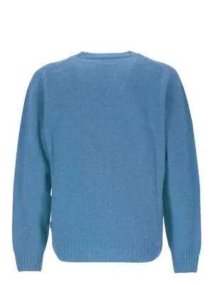 SEBAGO Gilead Crew-neck Wool Sweater - Blue