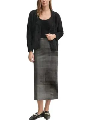 Sisley V-neck Cardigan - Black