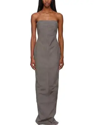 Rick Owens Bustier Gown - Grey