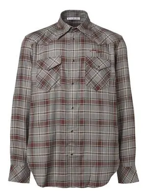 Acne Studios Surrow Checked Flannel Shirt - Multicoloured