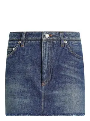 Dolce & Gabbana Denim Miniskirt - Multicolor