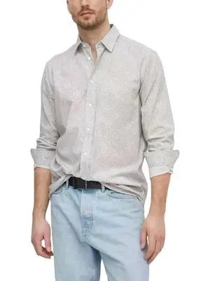 Sisley Patterned Shirt - Grey
