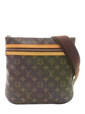LOUIS VUITTON Monogram Bosphore Pochette Crossbody Bag - Brown