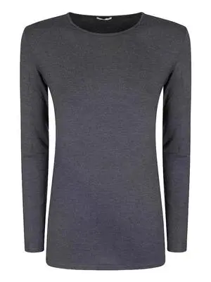 M.S.M. Long-sleeve Crew-neck T-shirt - Grey