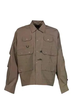 DAIWA PIER39 Multi-fishing-pocket Shirt - Brown