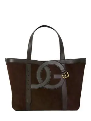 DOLCE & GABBANA Dolce & Gabbana Suede Tote Bag