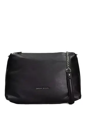 MARC ELLIS Alison Macro Logo-plaque Shoulder Bag - Black