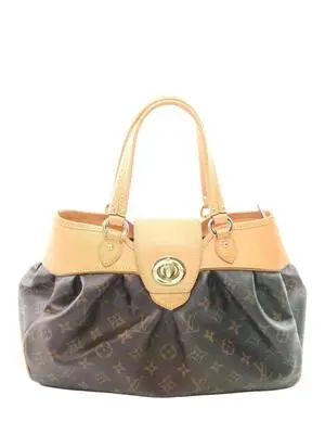 LOUIS VUITTON Monogram Canvas Boesi Tote Bag - Brown