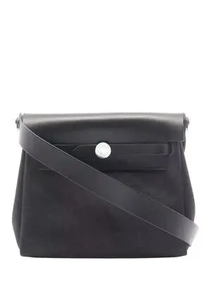 Hermès Airbag Zip Shoulder Bag - Black