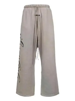 ESSENTIALS Logo-print Track Pants - Grey