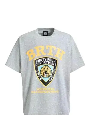 BREATH Logo-print T-shirt - Grey
