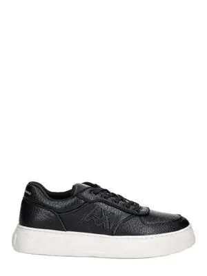 Armani Exchange Pebbled Sneakers - Black