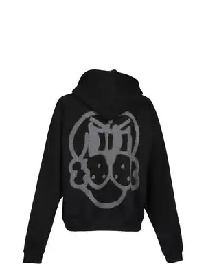 CHITO CHITO Graphic-Print Zip-Up Hoodie