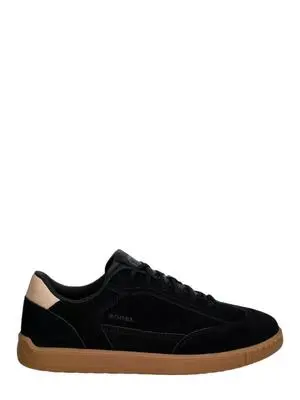 Sorel Ona Drift Suede-panelled Sneakers - Black