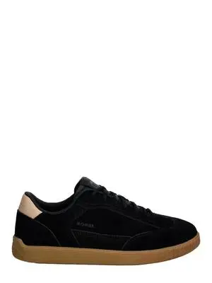 Sorel Ona Drift Suede-panelled Sneakers - Black