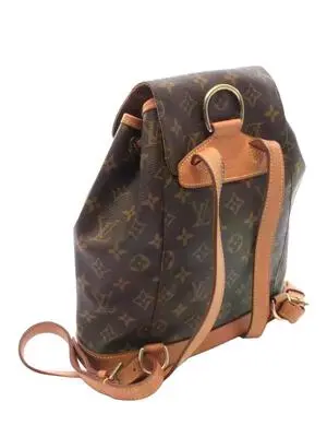 LOUIS VUITTON Monogram Canvas Montsouris Backpack - Brown