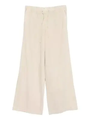 MAISON123 Malo Drawstring Trousers - Neutrals