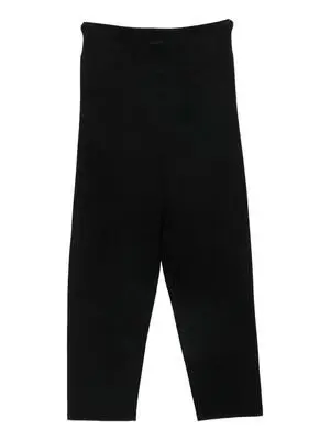 Chloé Stretch-knit Capri Pants - Black
