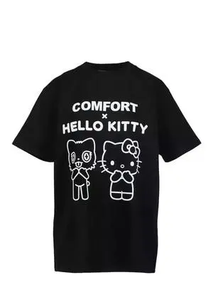 SANRIO Hello Kitty Graphic-print T-shirt - Black