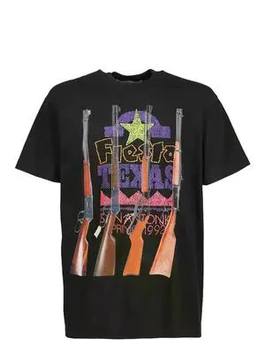JOSHUA J. Graphic-print T-shirt - Black