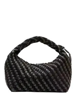 GIANNI CHIARINI Small Aurelie Woven Tote Bag - Black