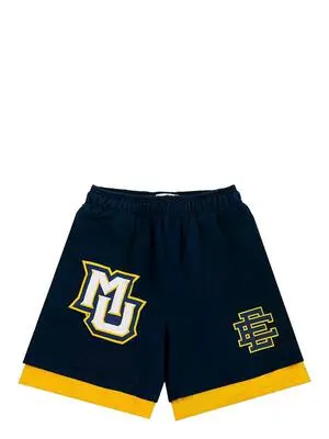 ERIC EMANUEL Marquette Double-layer Shorts - Blue