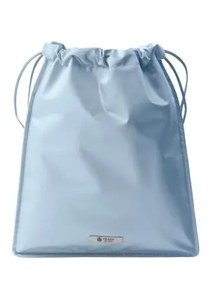Prada Silk Duchesse Wish Pouch - Turquoise