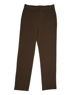 EIGHT X Pleated Trousers - Brown