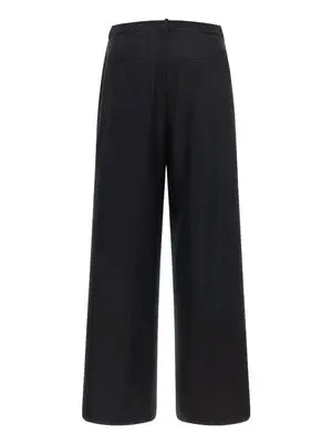 Peserico Punto Luce Palazzo Trousers - Blue