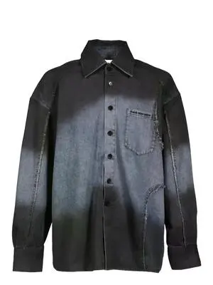 FENG CHEN WANG Denim Shirt - Black