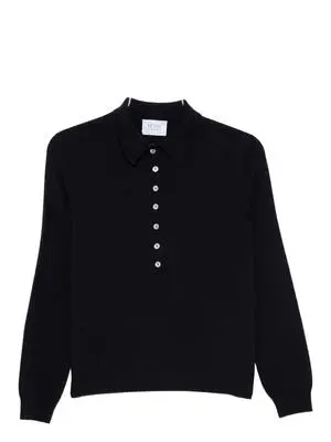 BEYOU Cashmere Polo Shirt - Blue