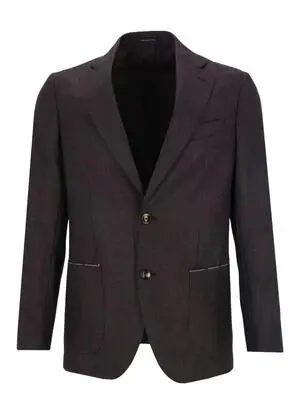 AL DUCA D’AOSTA 1902 Single-breasted Wool Suit - Brown