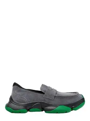 Camper Karst Suede Loafers - Grey