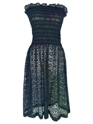 Stella McCartney Lace Strapless Dress - Black