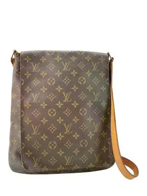 LOUIS VUITTON Monogram Shoulder Bag - Brown